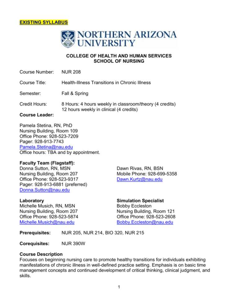 medical-surgical nursing i - nau.edu