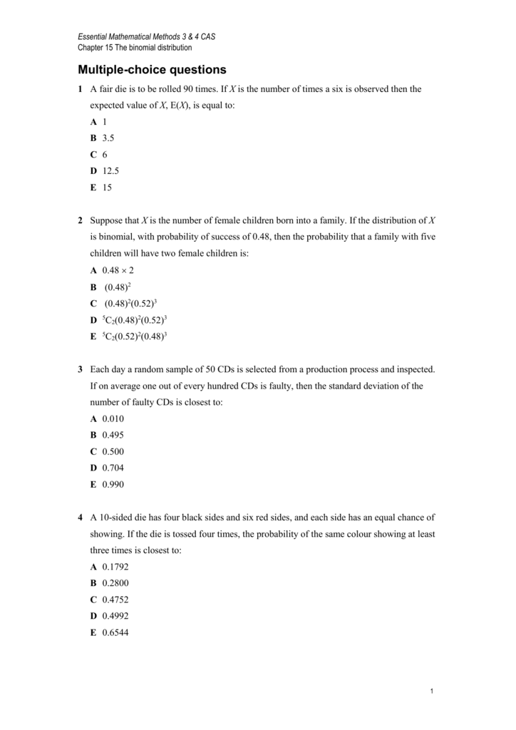 Multiple Choice Questions And Answers For Kids