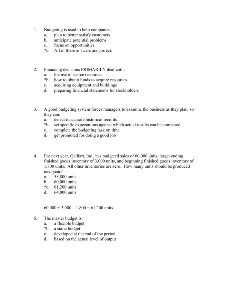 Ch 6 7 8 Quiz KEY