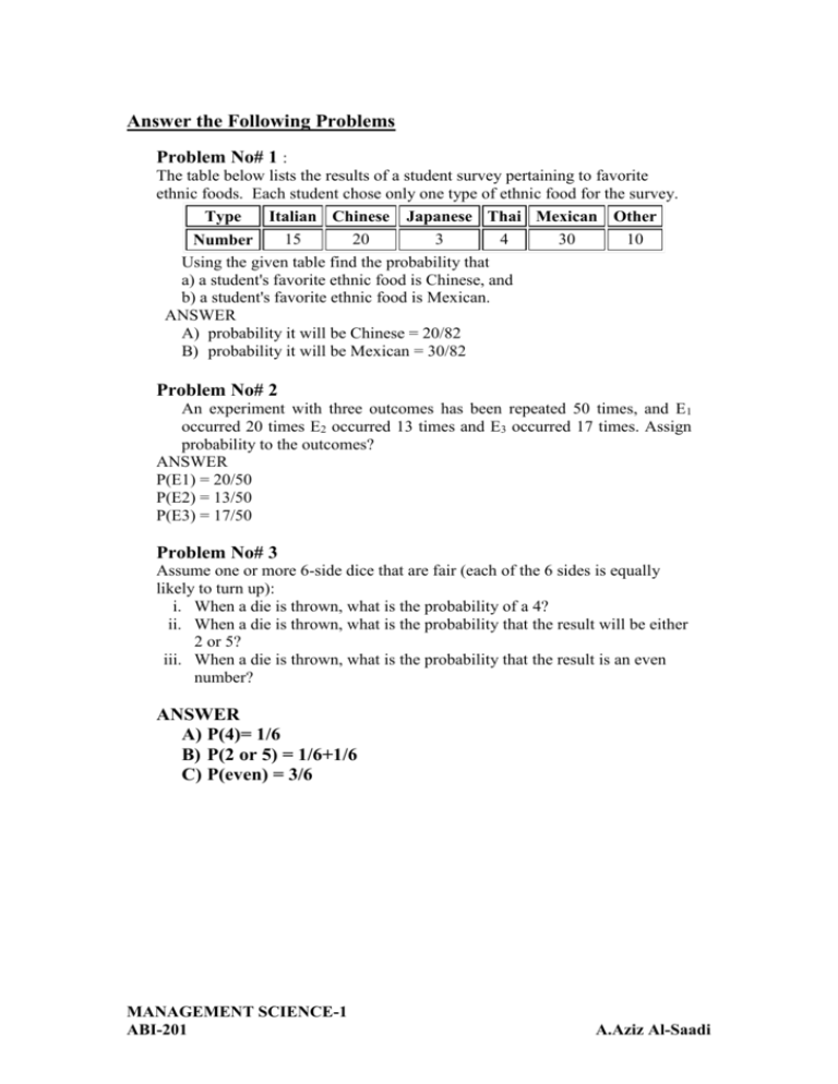 Conditional Probability