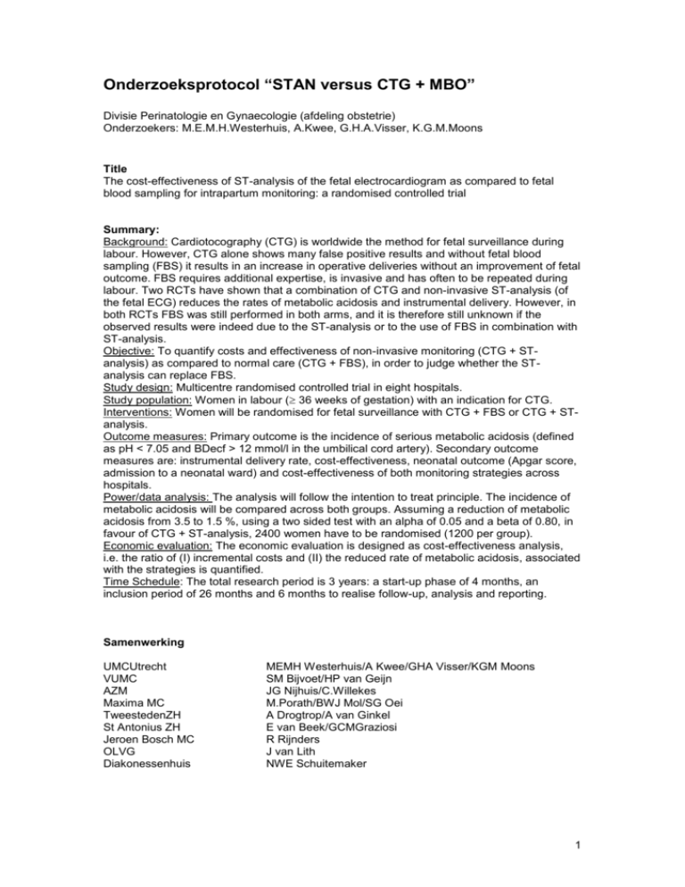 Cost Analysis Studies