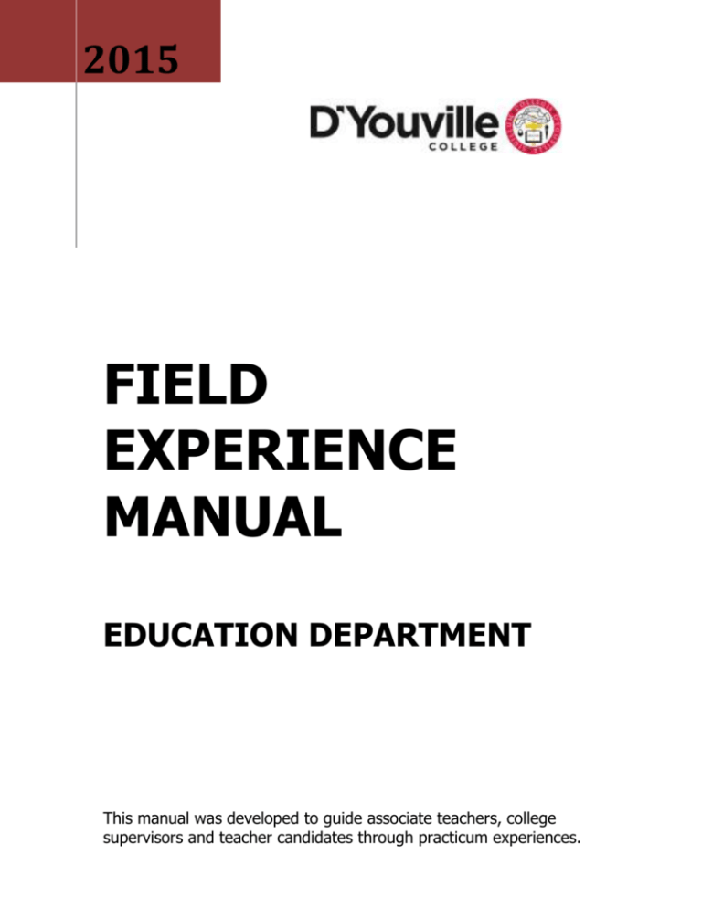 the field placement - D`Youville College
