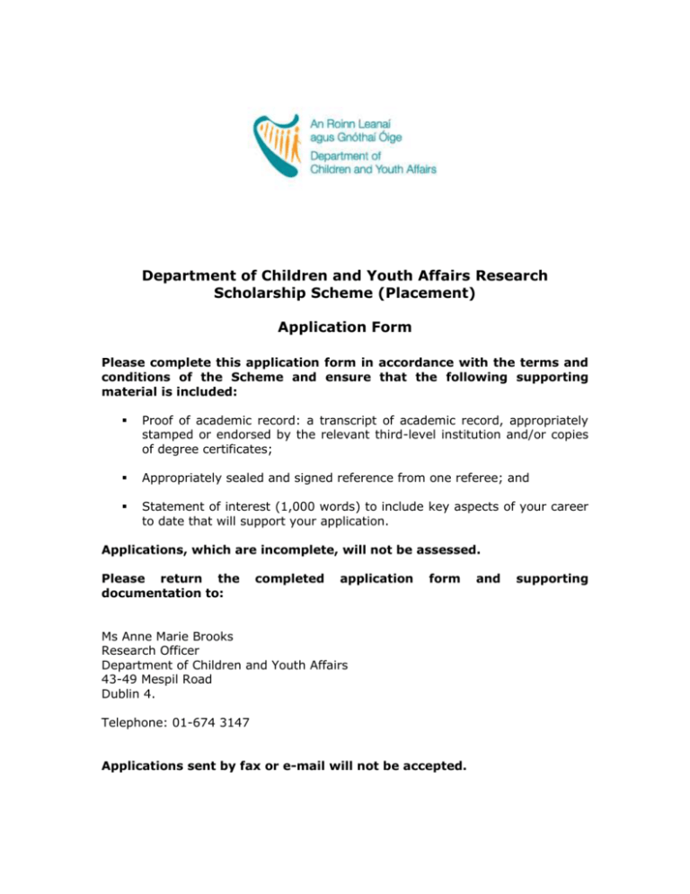 research-placement-application-form-2012