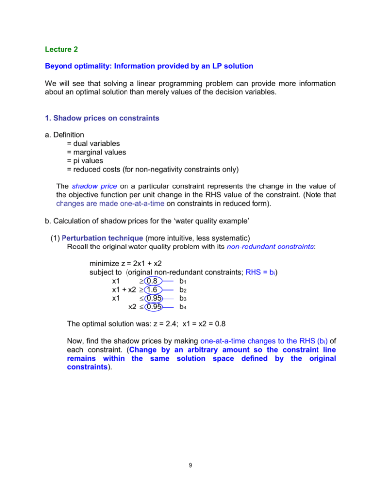 Lecture 2 Lecture 2