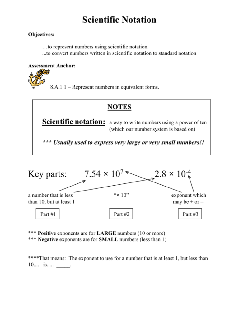 Scientific Notation