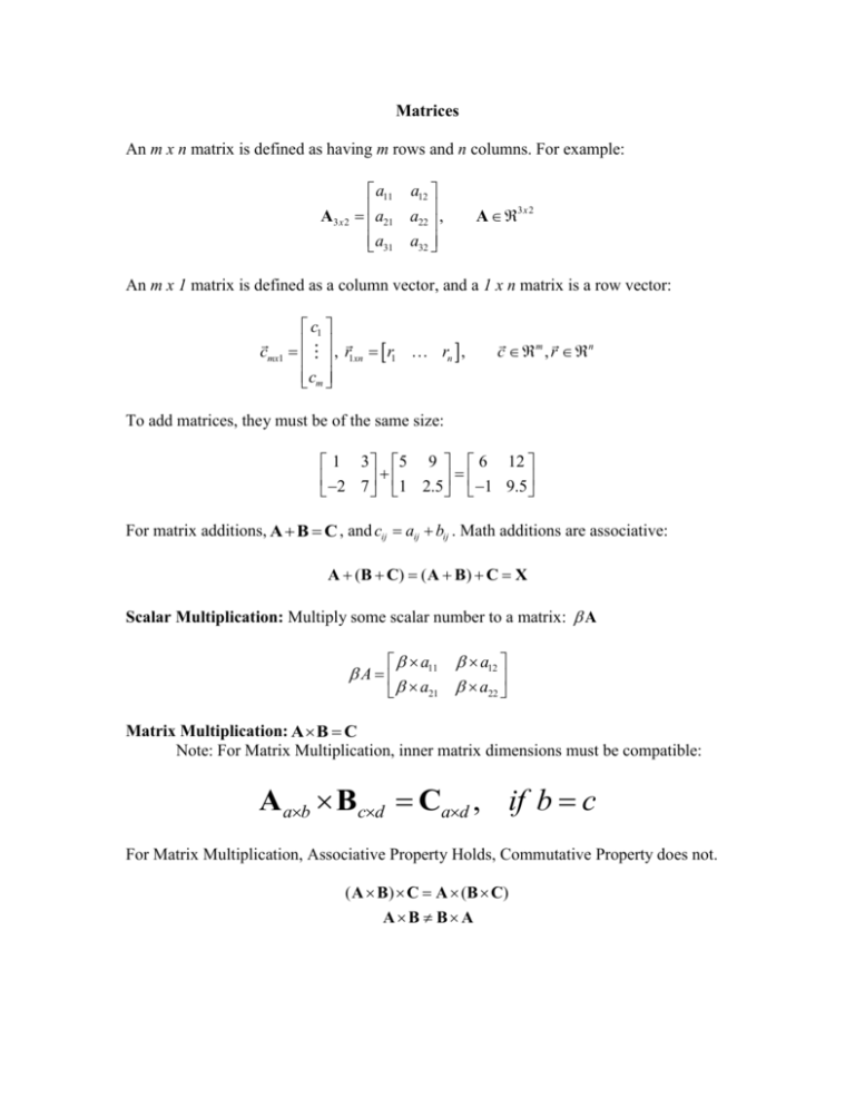 Matrices