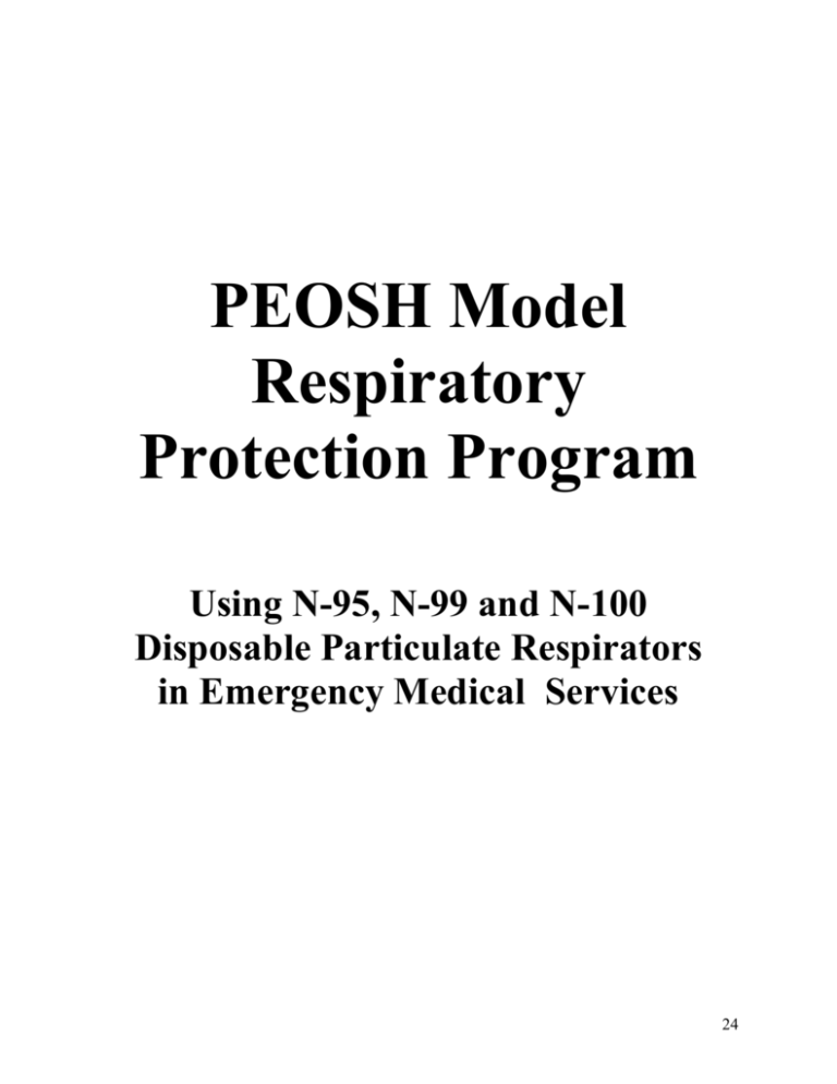 PEOSH Model Program for Use of N