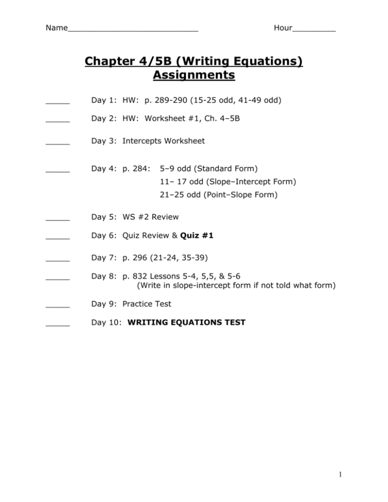 Sec 3 2 3 3 Solving One