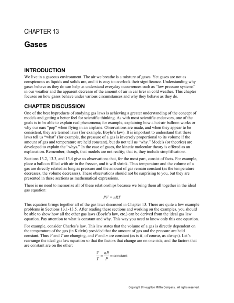 Chapter 13 Cengage Learning