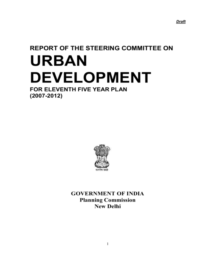 CHAPTER 1 Of Planning Commission CHAPTER 1 Of Planning Commission