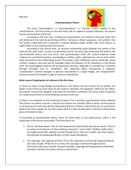 Play Script of ”Little Red Riding Hood”