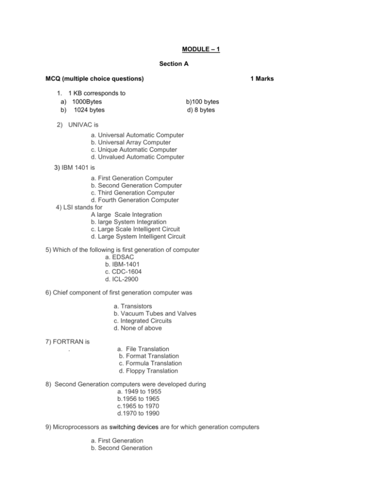 Mod 1 And 2