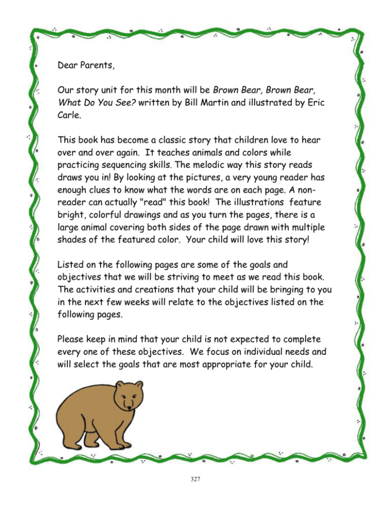 Speech And Language Goals And Objectives