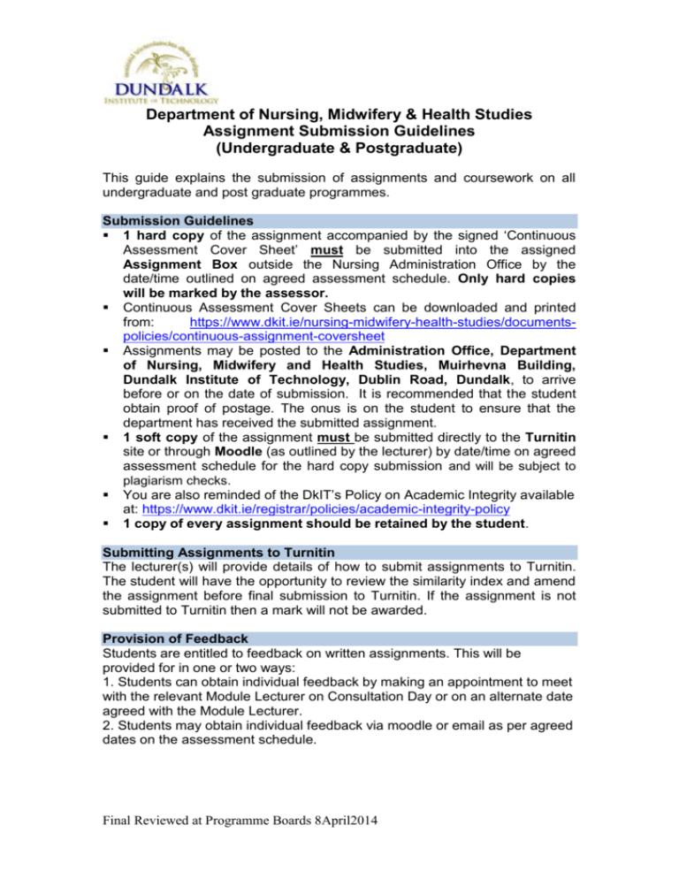 Assignment Submission Guidelines Final PB 080414