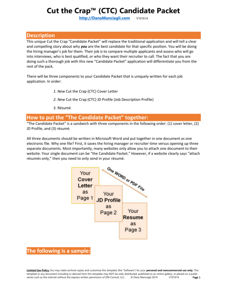 The Candidate Packet