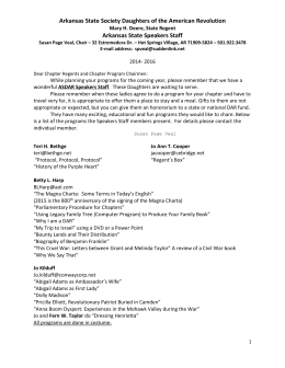 DAR Charting Guidelines - Hospital for Special Care