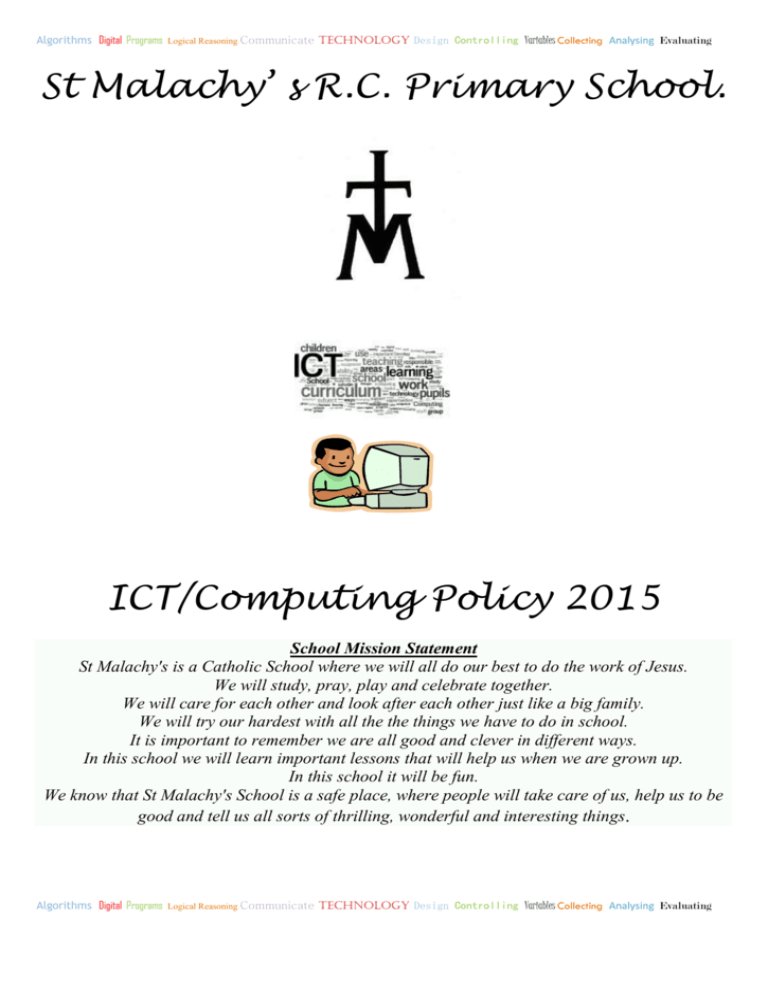 ICT Policy - St Malachy`s Rc Primary School