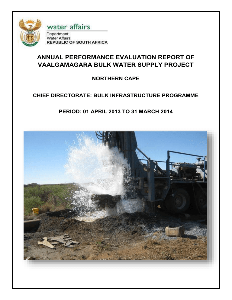 Vaal Gamagara APE 2013 - 2014 FINAL