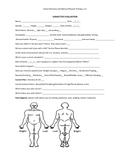 FUNCTIONAL STATUS SCALE