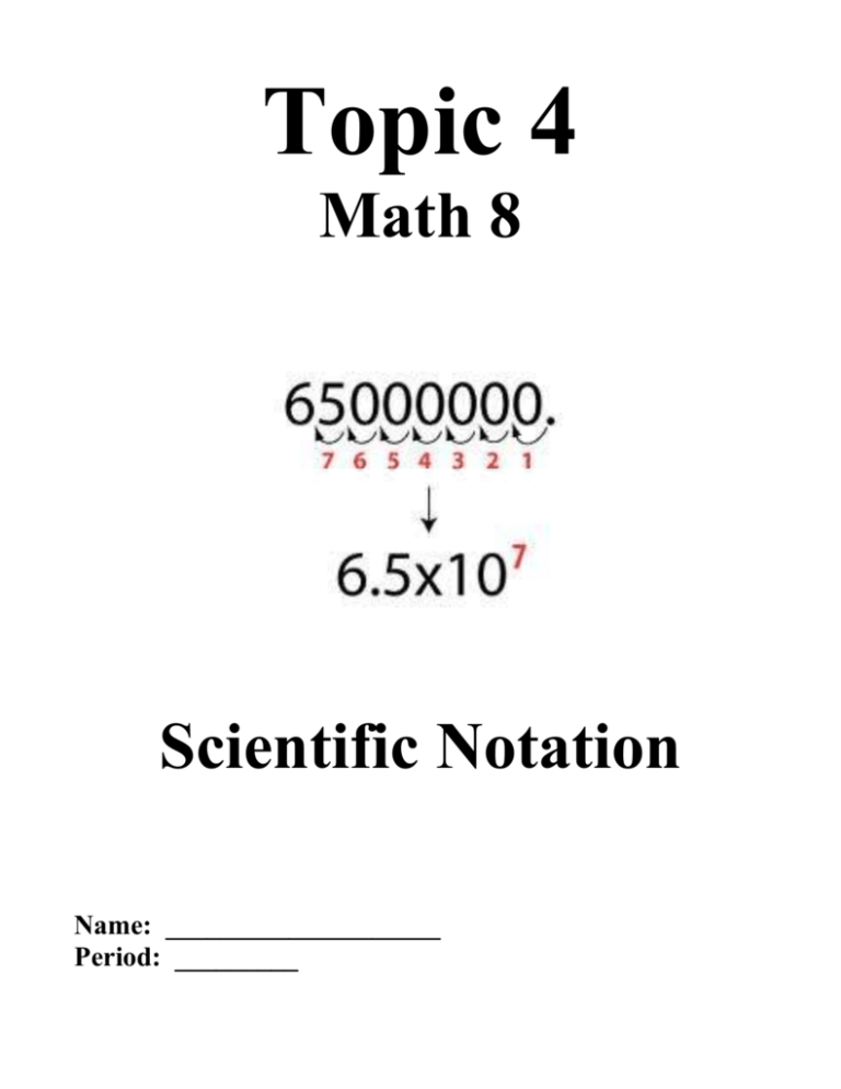 Multiply Numbers In Scientific Notation