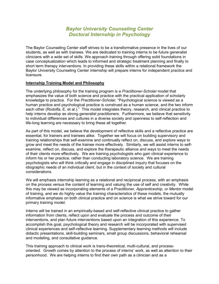 Training Program Overview
