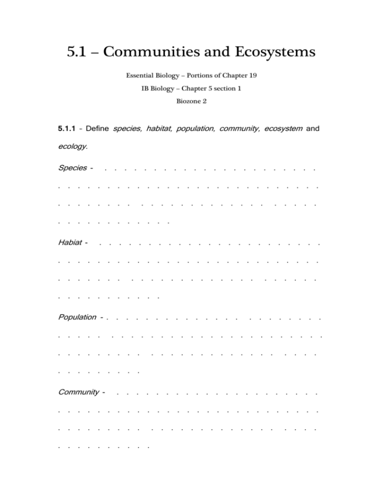 5 1 Written Assessment Statements