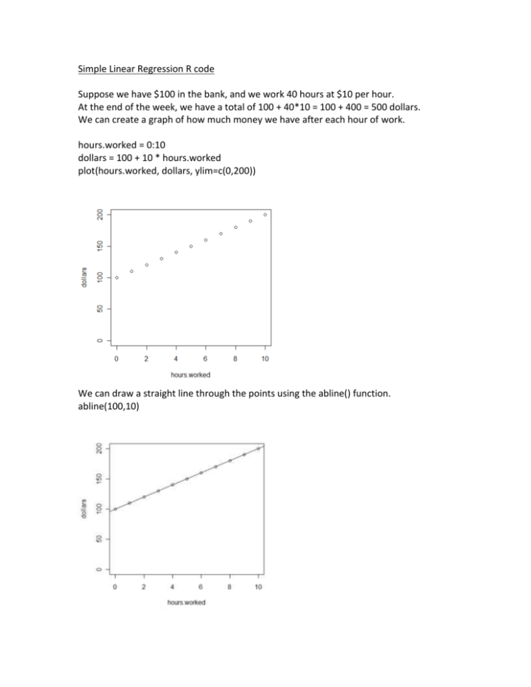4 1 Simple Linear Regression R Code