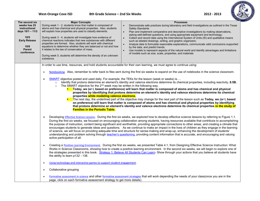 Some Examples Of Formative Assessments In Science
