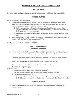 Sample Health and Safety Committee Charter