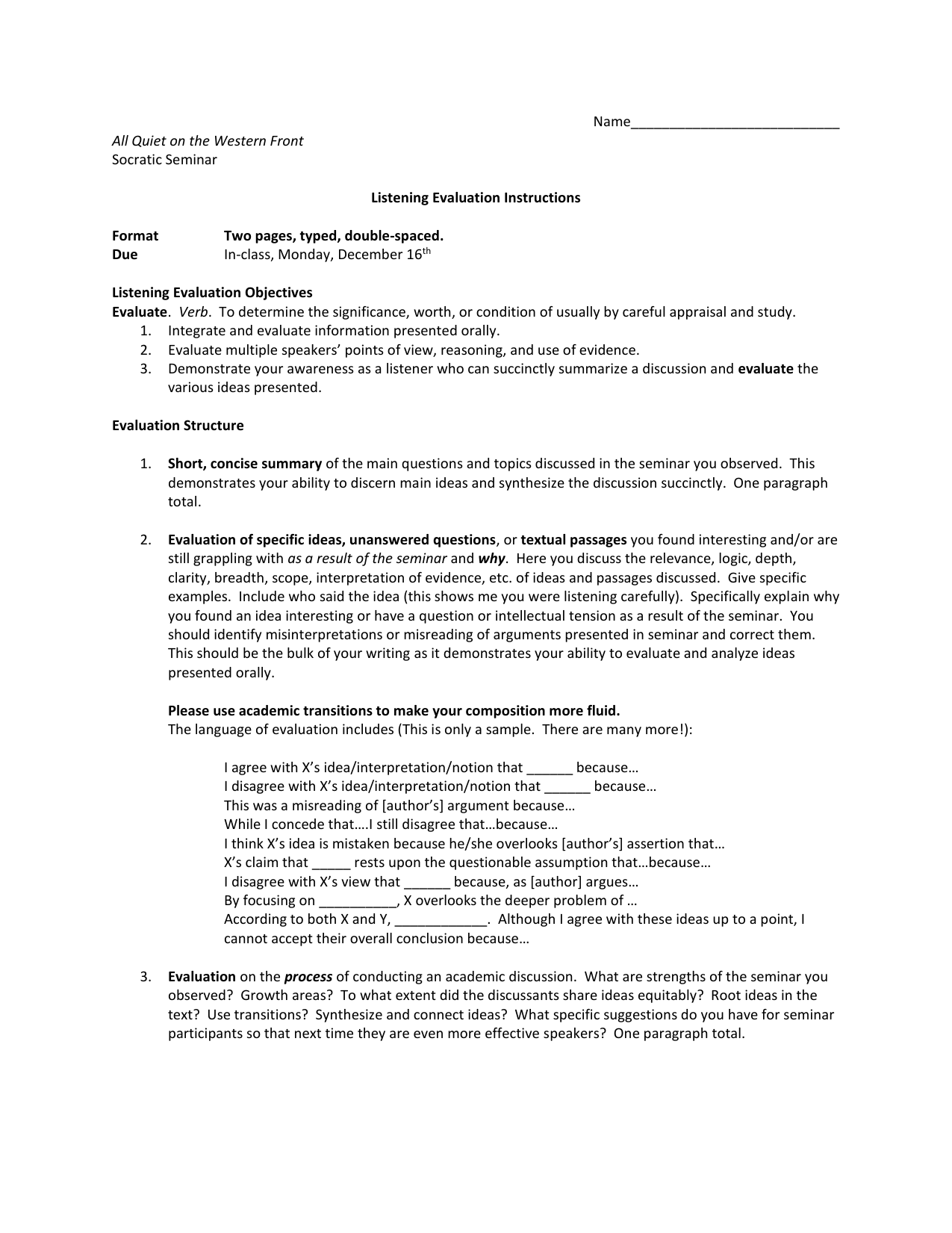  Evaluation Paragraph Topics How To Write An Evaluation Paper With 