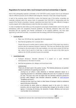Per Diem Quick Reference Sheet