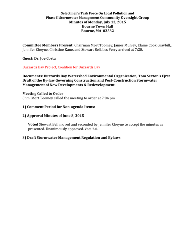 Jennifer Cheyne will report on the May 27, 2015