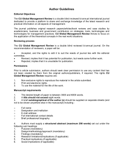 RSC Referencing Style Guide