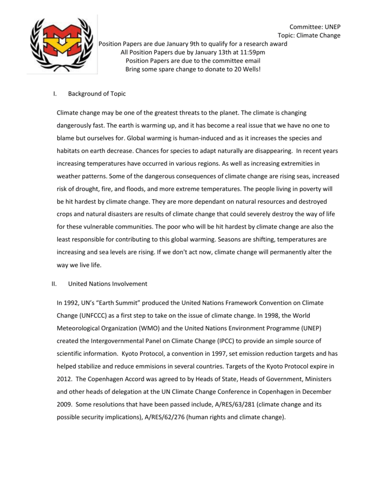 Mun Position Paper Wmo Cafe2 Di Tempat Wisata Kaliurang Most 