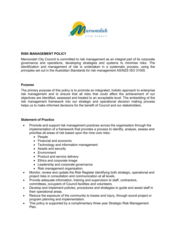 What Is A Policy Statement Slideshare