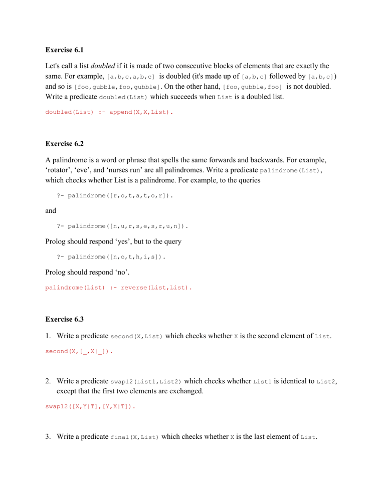 LPN 06 Exercises