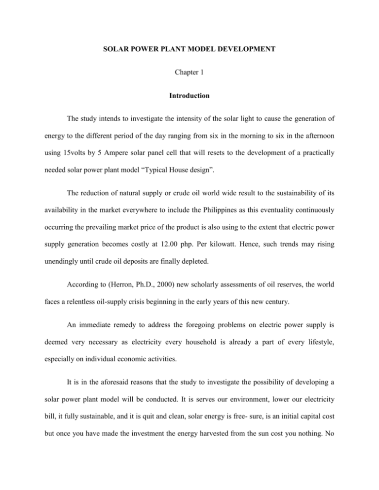 Objectives Of The Study