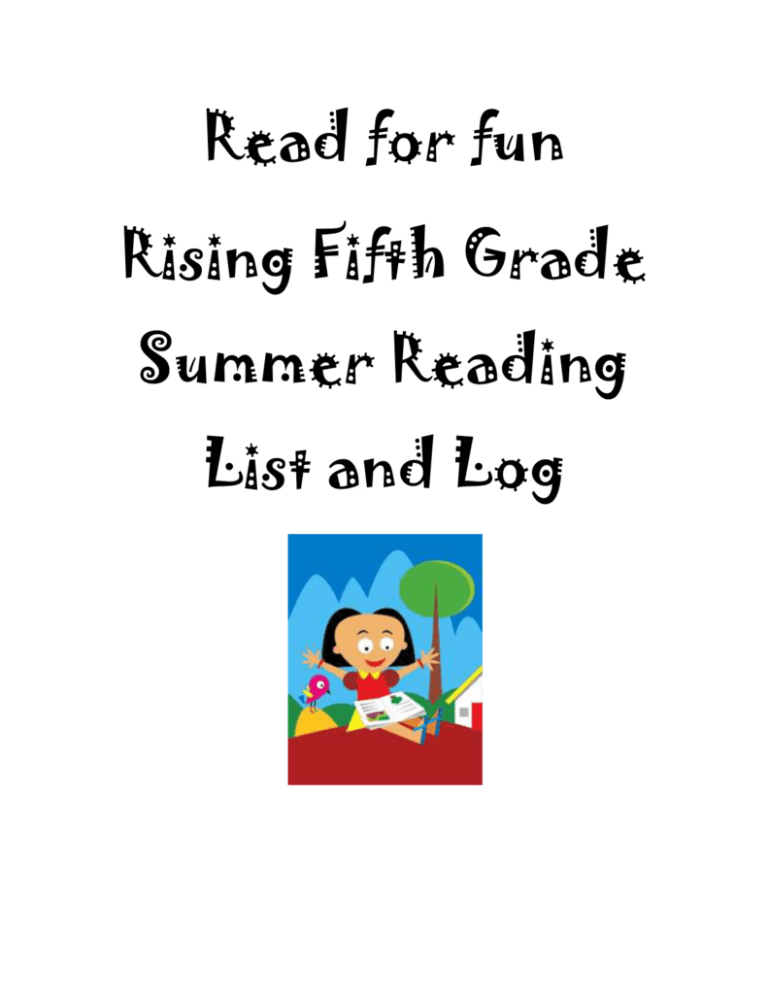 Rising Fifth Graders Rising Fifth Graders