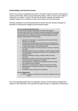 Sample Health and Safety Committee Charter