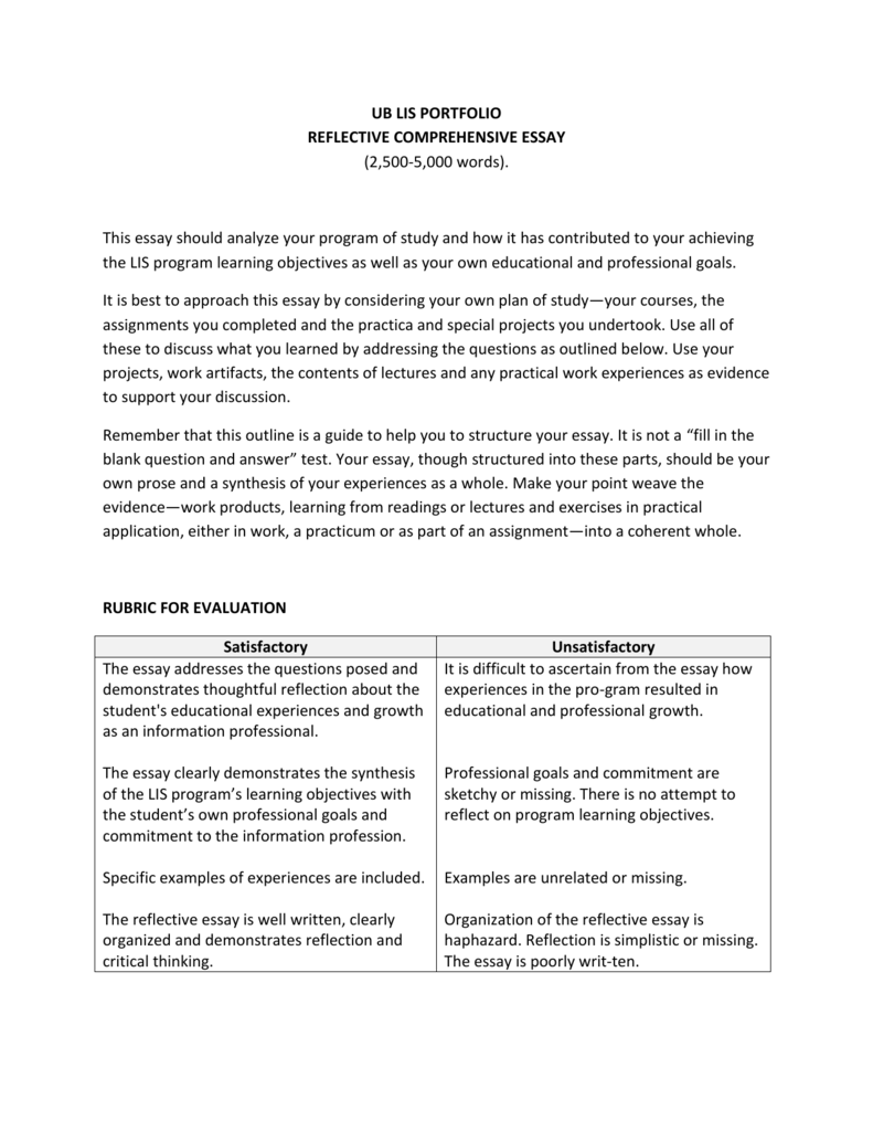 Example Of Reflection Paper About Lecture How To Write A Reflection 