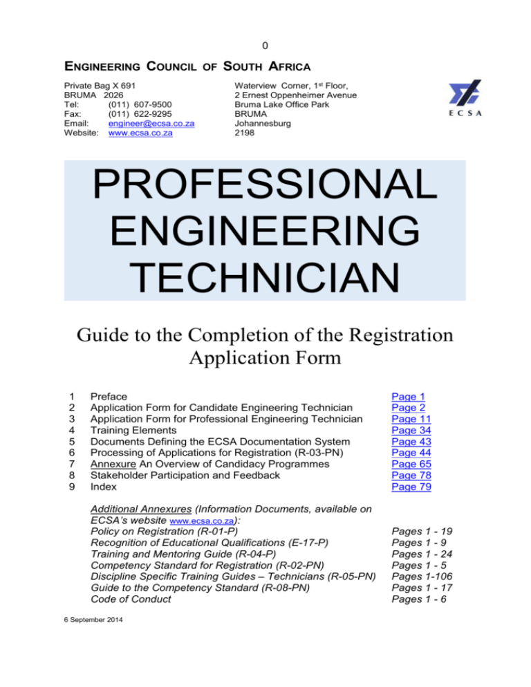 Cool Ecsa Professional Engineering Report Example Pdf How To Read