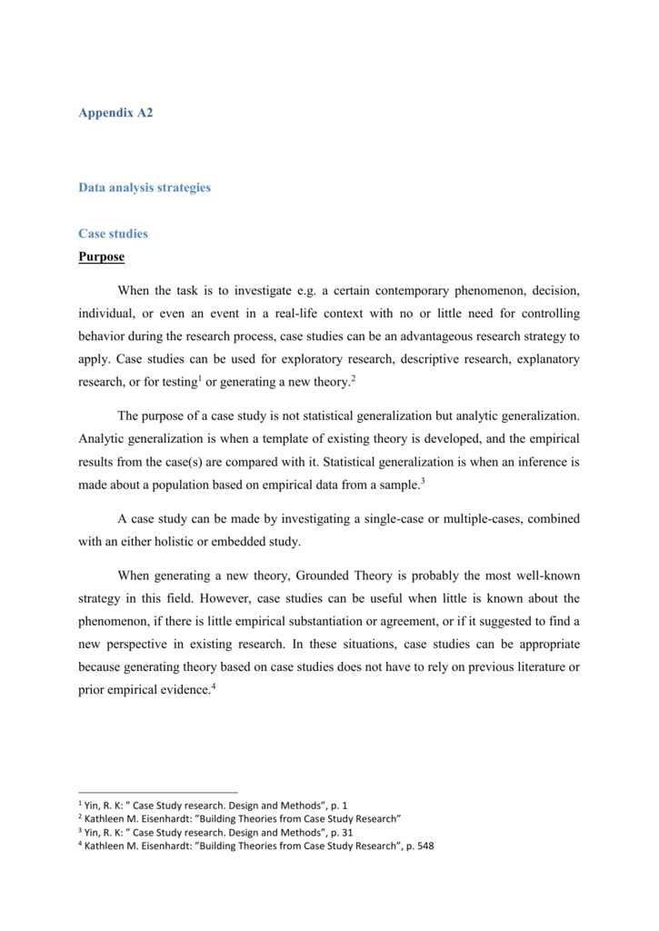  Explanatory Case Studies Case Study 2019 01 08