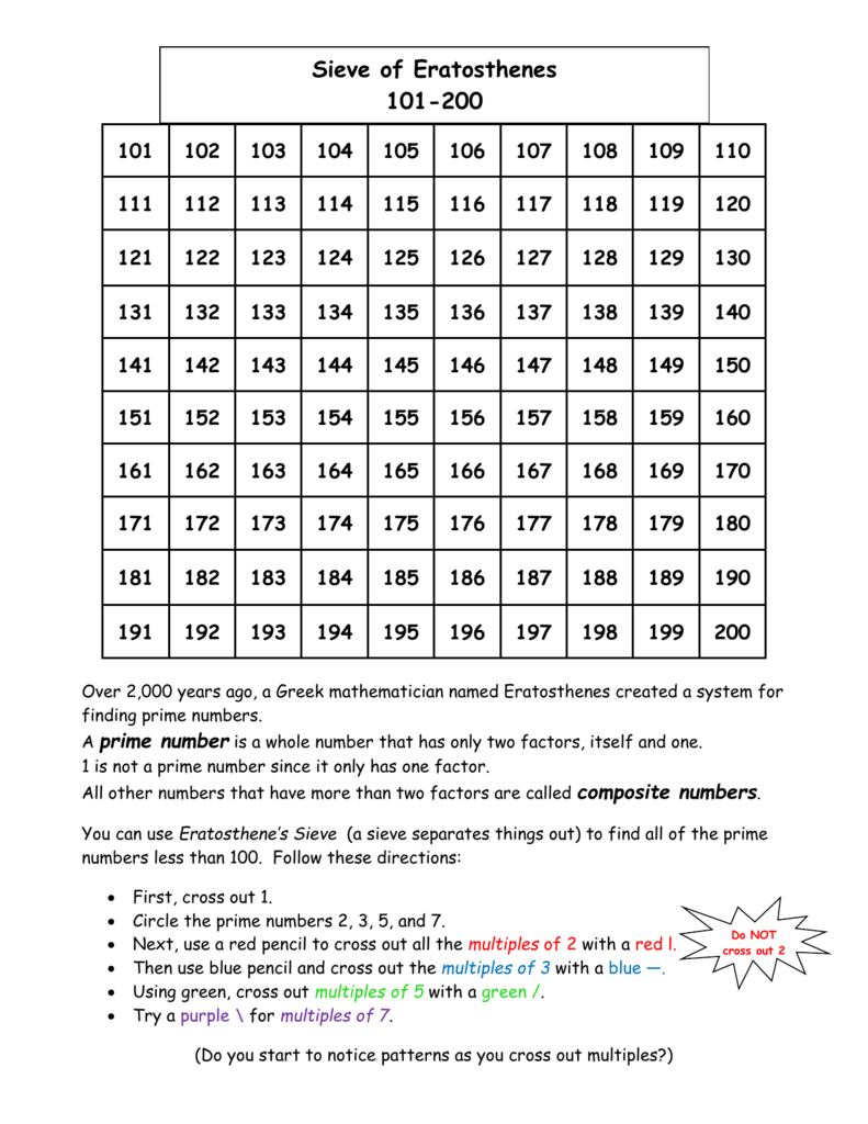 Prime Number Prime Number