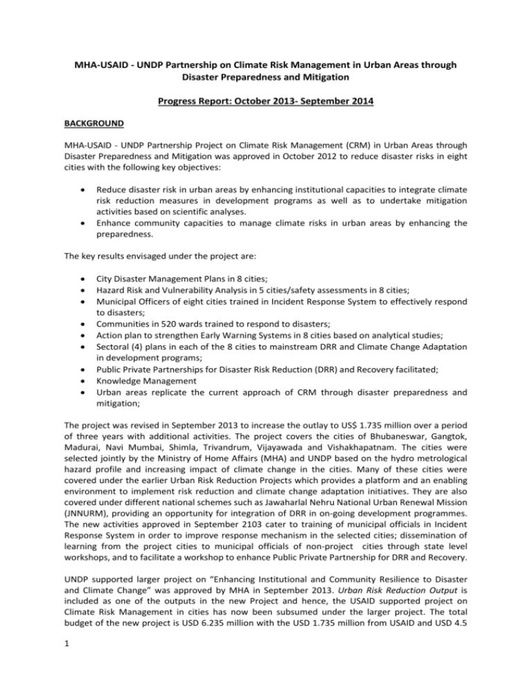 Annual Progress Report 2014