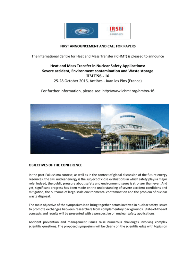 the first announcement and call