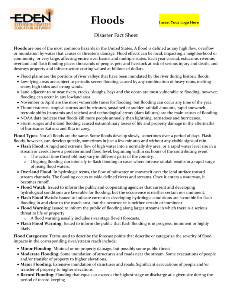 Flood Fact Sheet