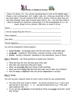 Costume Design Worksheet