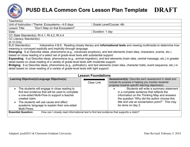 ElementaryCCELALPTemplate. ELA