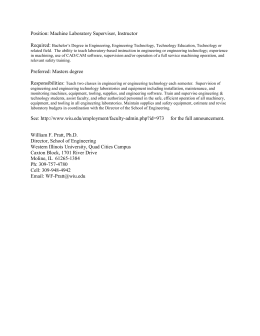 MRL Definitions - Manufacturing Readiness Levels