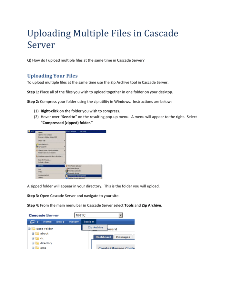 Upload Multiple Files At The Same Time